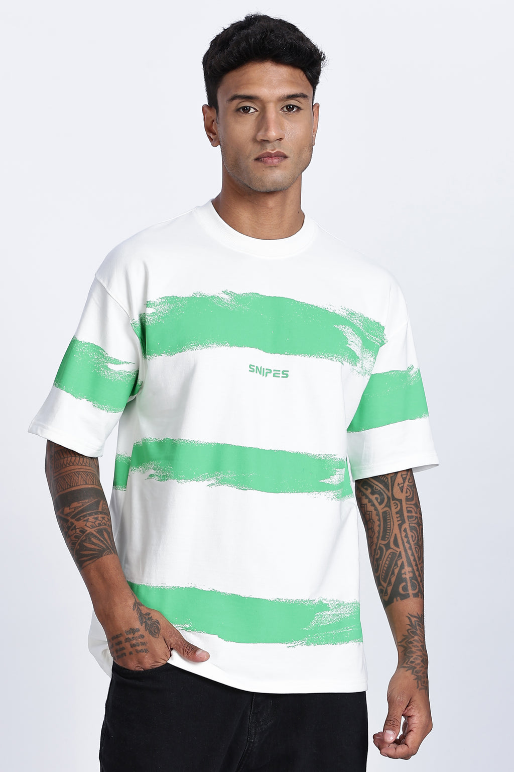 SNIPES Mint Brushstroke Oversized T-Shirt – Snipes